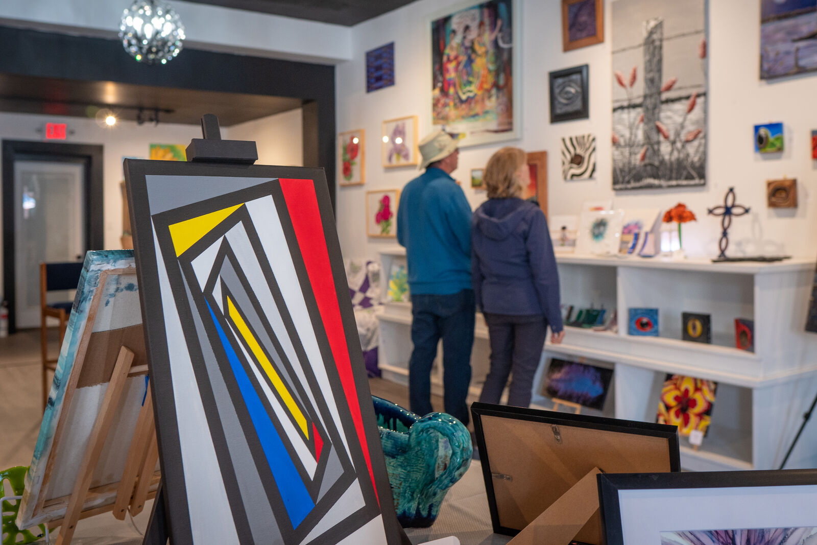 Do the First Friday Art Walk and the Hermann Art Festivals